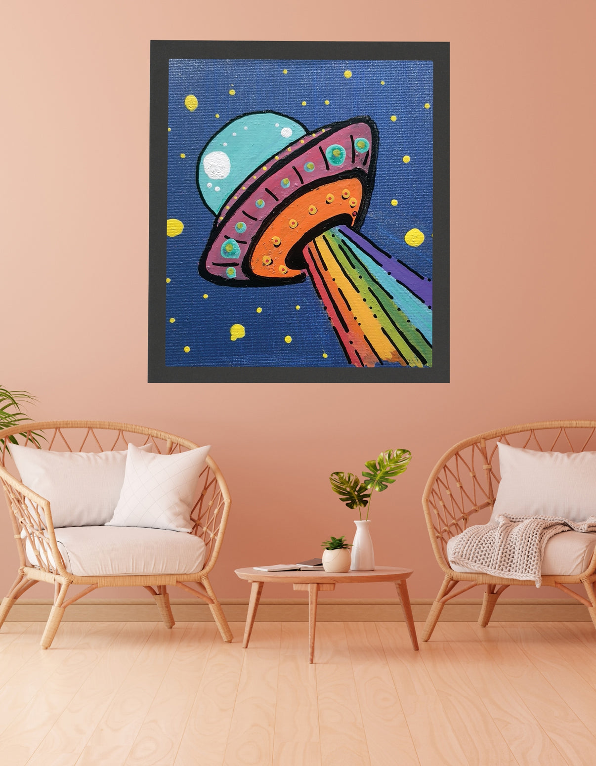 UFO Poster Print – BohemianEnigmaDesign